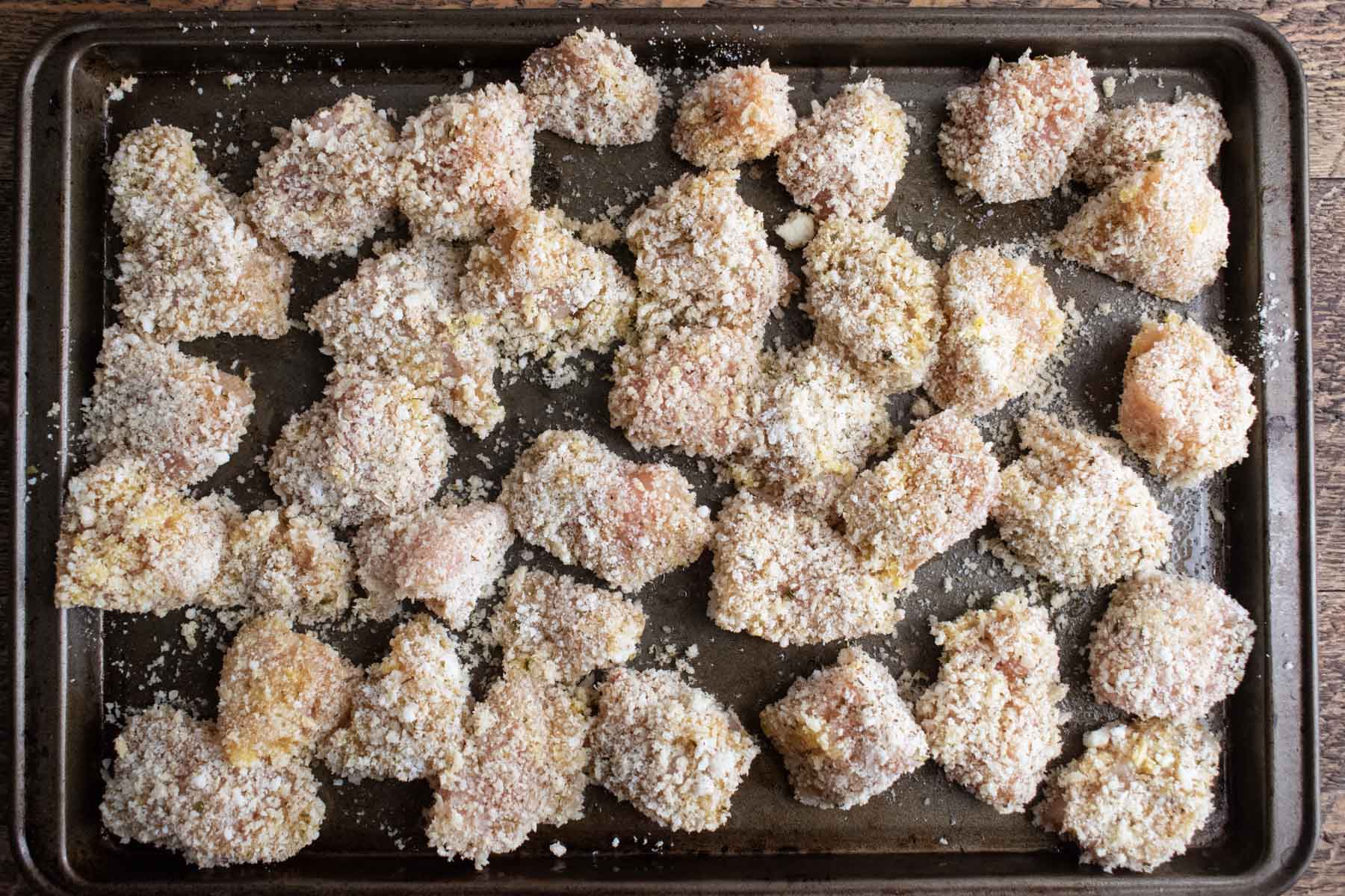 Homemade Baked Chicken Nuggets - Jillian's Healthful Eats