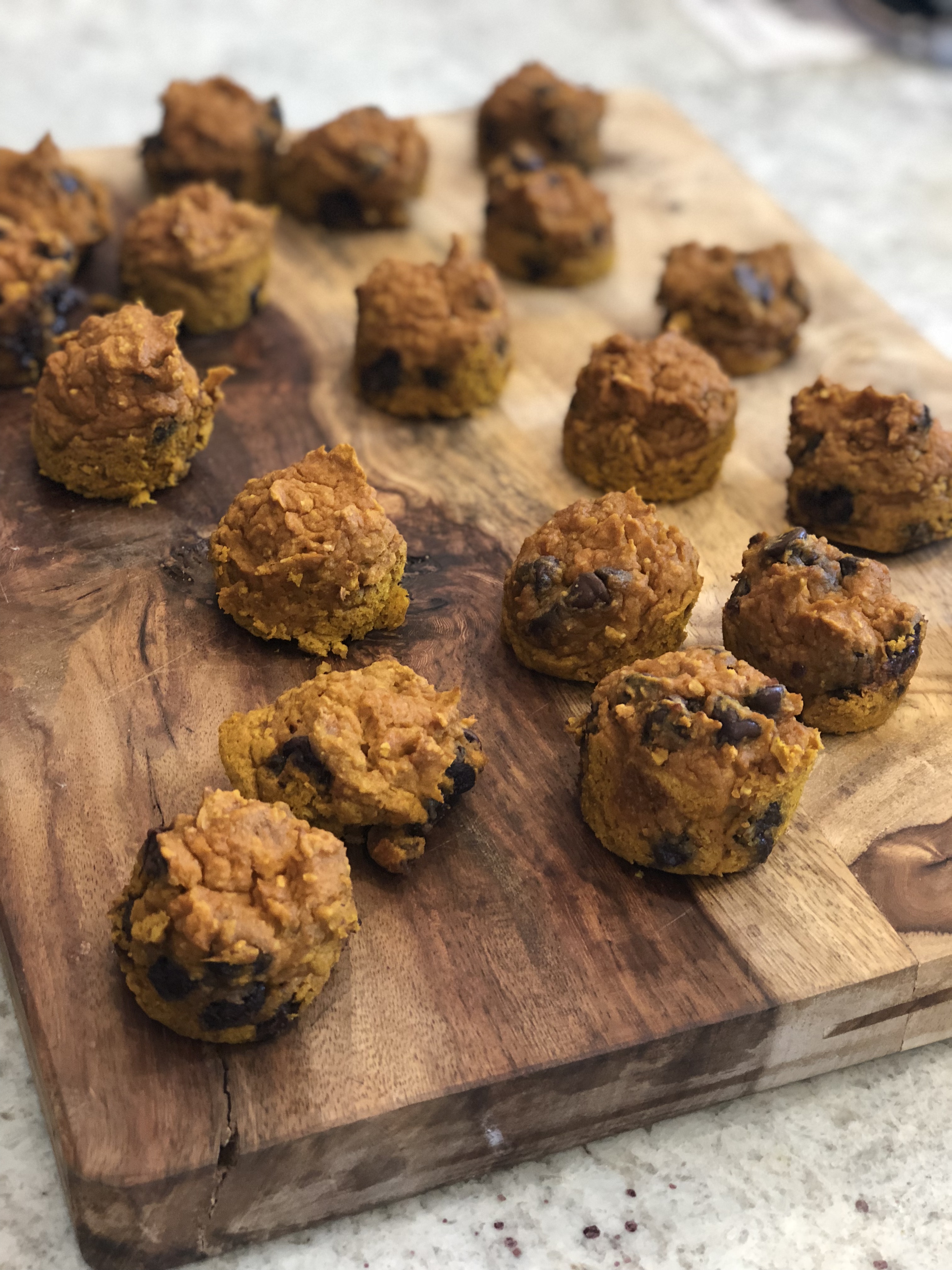 Pumpkin Oat Mini Muffins - Jillian's Healthful Eats