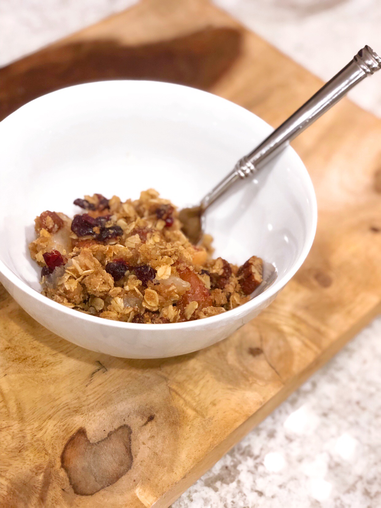 Fruit Crisp - Jillian's Healthful Eats