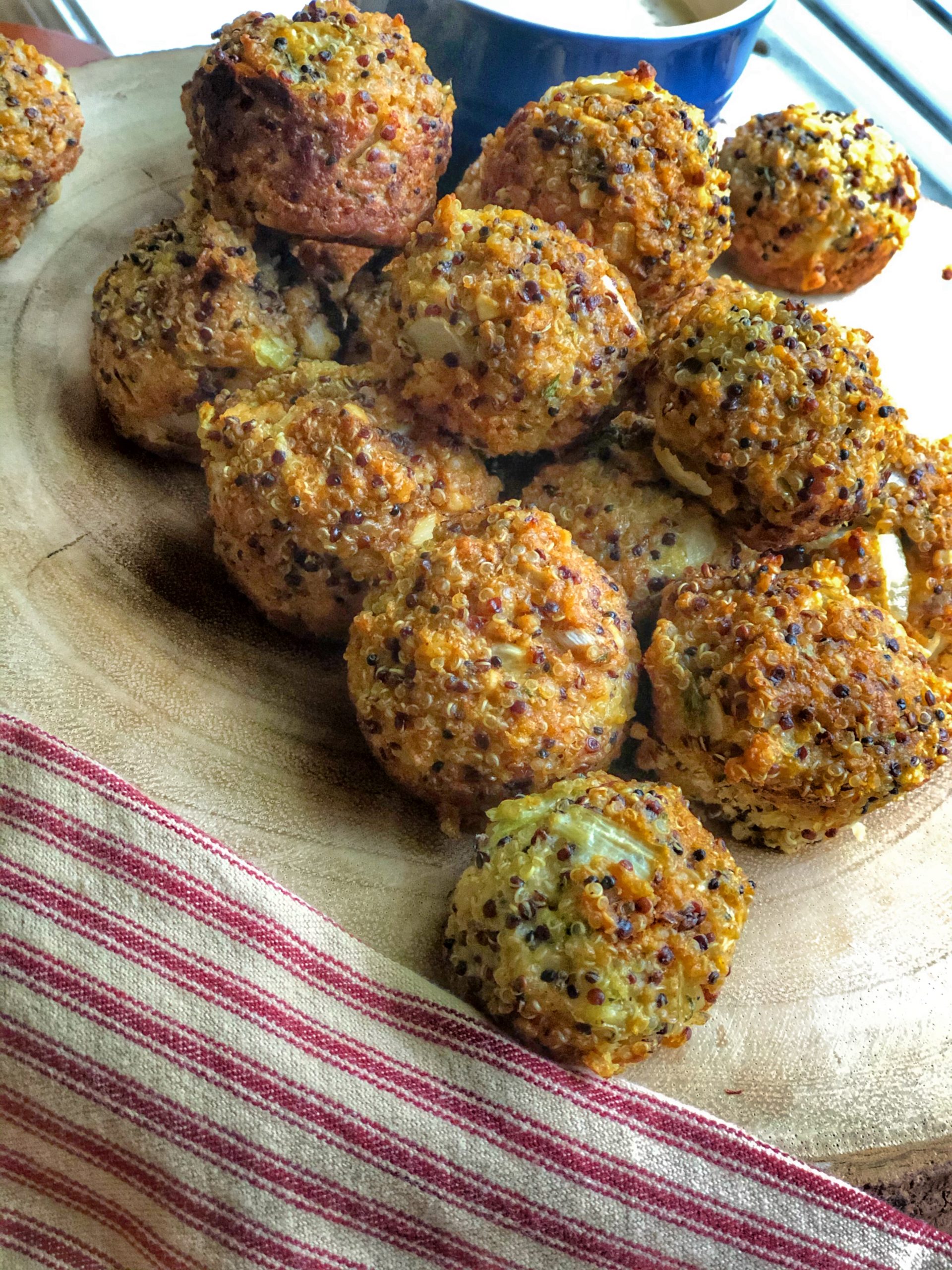 Buffalo Quinoa Bites - Jillian's Healthful Eats