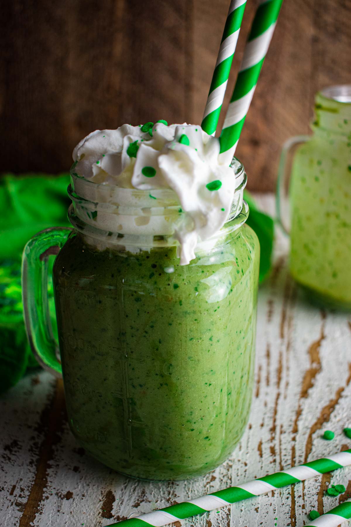 Shamrock Protein Shake - Jillian's Healthful Eats